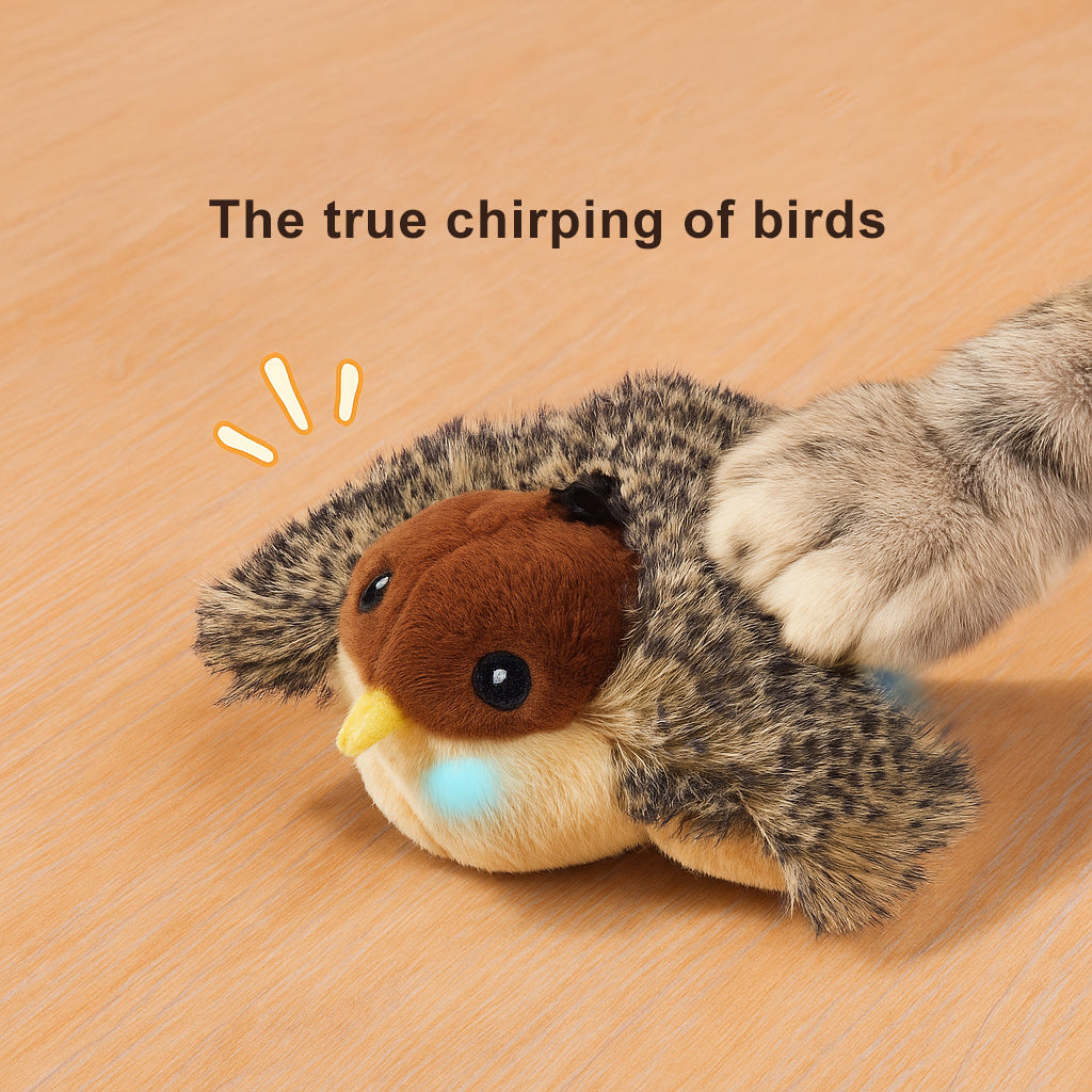 Smart Flying Bird Toy for Cats – Interactive Motion Feather Teaser Kee ...