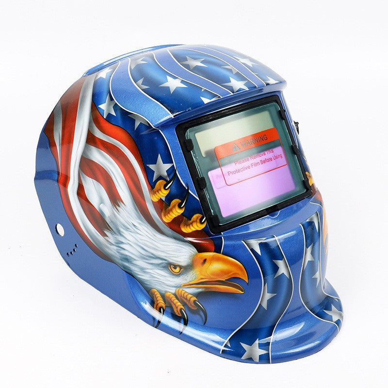 Welding Helmet Auto Darkening : True Color Solar Powered Hood with ...