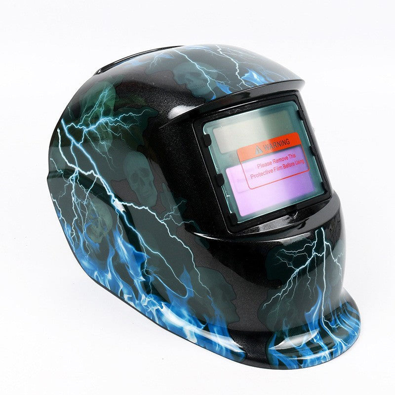 Welding Helmet Auto Darkening : True Color Solar Powered Hood with ...