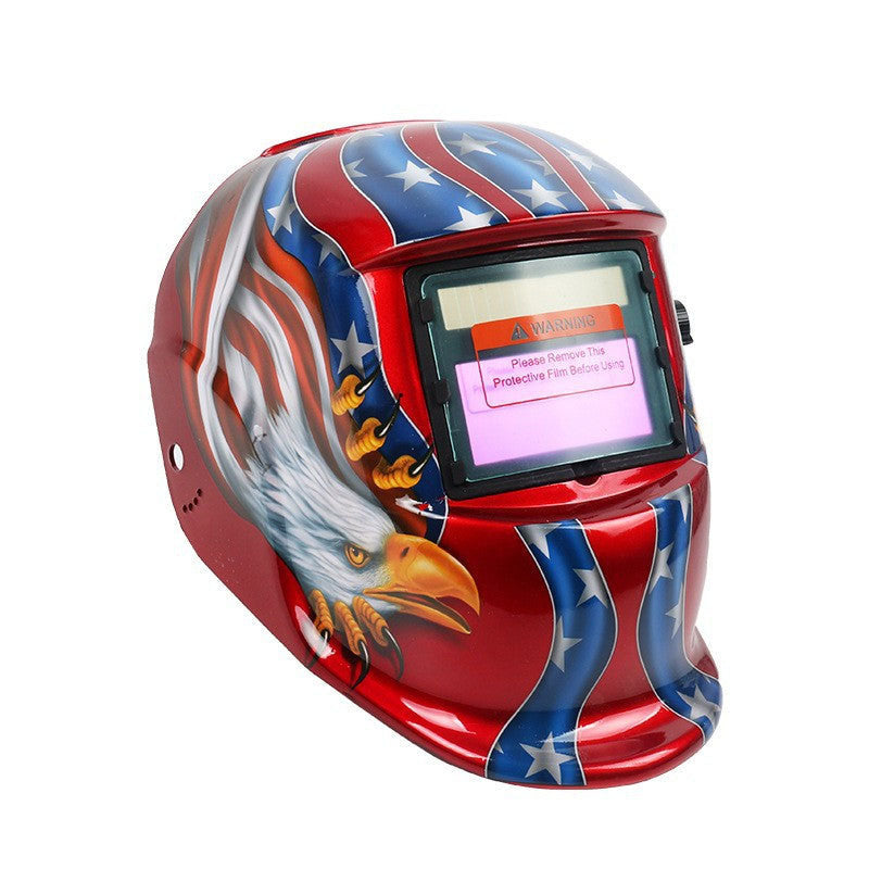 Welding Helmet Auto Darkening : True Color Solar Powered Hood with ...